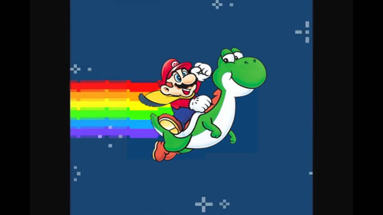 Nyan Nyan Mario [Nyan Cat Super Mario Version] - YouTube