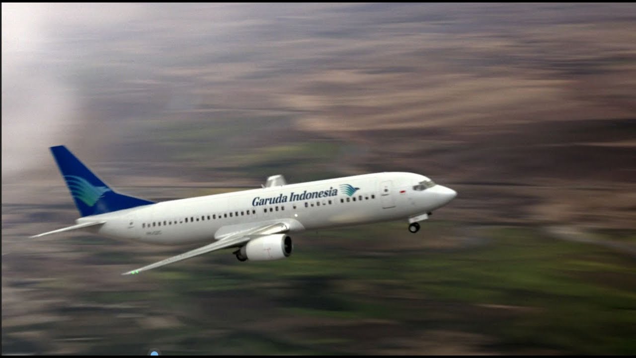 Garuda Indonesia Airlines Flight 200 - Crash Animation - YouTube