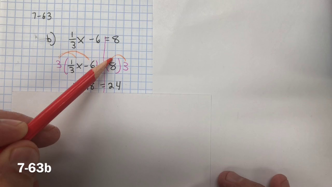 Homework 7-61, 7-62, & 7-63b&c - YouTube