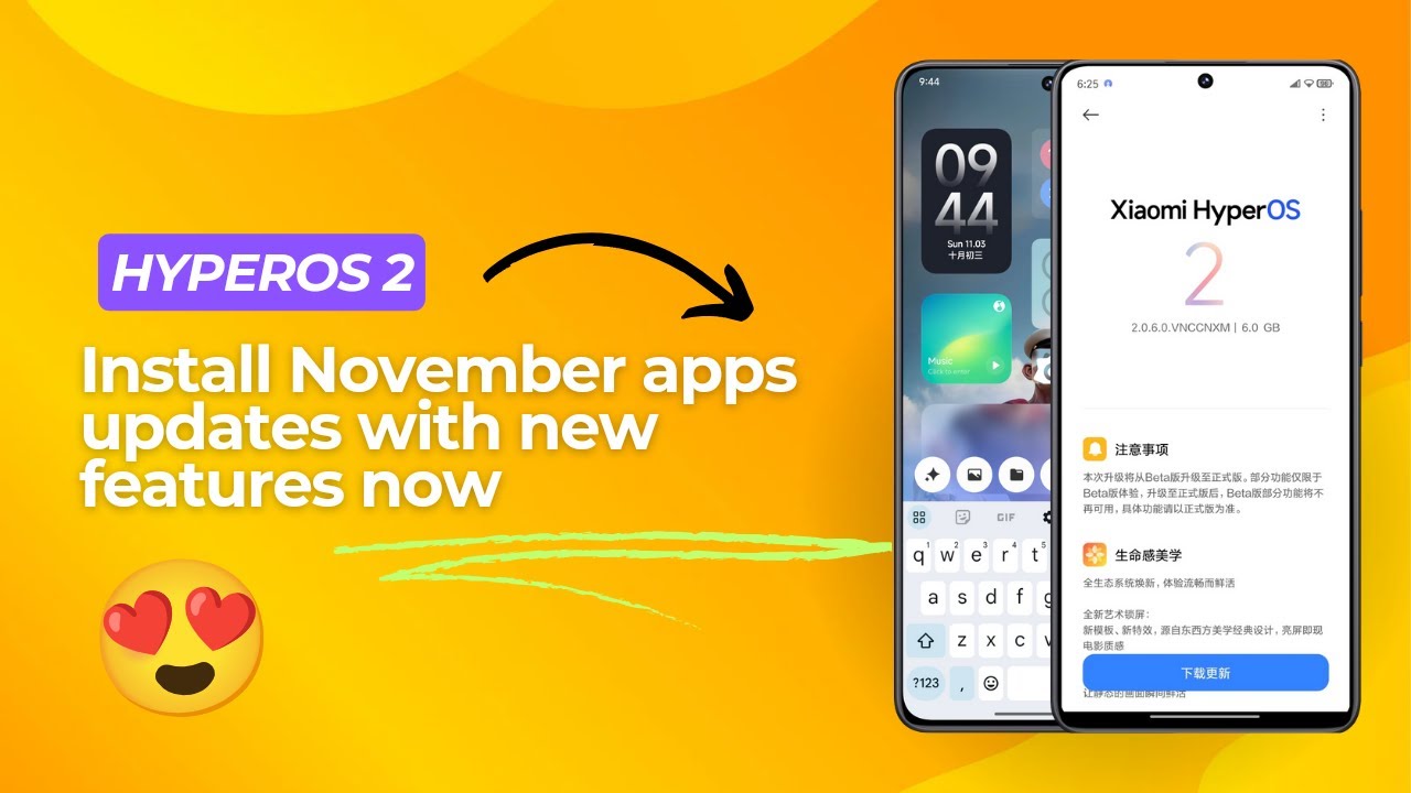 HyperOS 2 November System Apps Updates | Install New Features 😍🔥 - YouTube