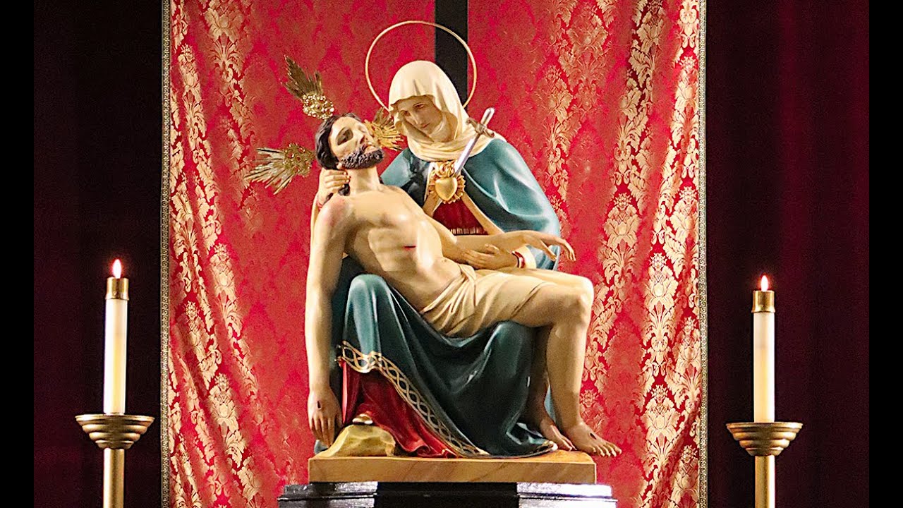 133-Year-Old Pietà Restored For Lent at St. Patrick's Pro-Cathedral in ...
