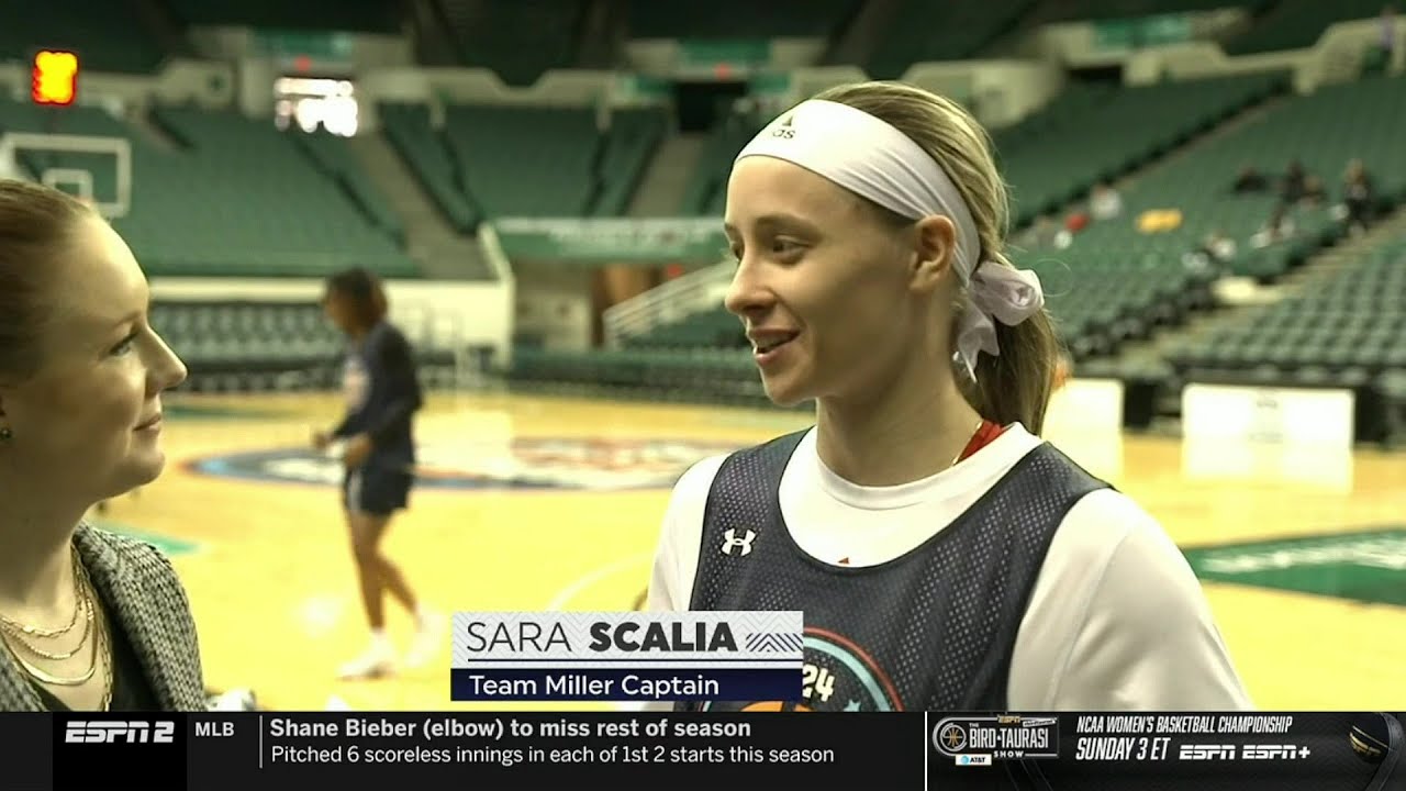Mackenzie Holmes & Sara Scalia Interview During Women's College ...