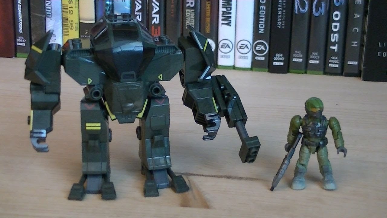 Halo Mega Bloks 97006 UNSC Cyclops Jungle Strike Review - YouTube