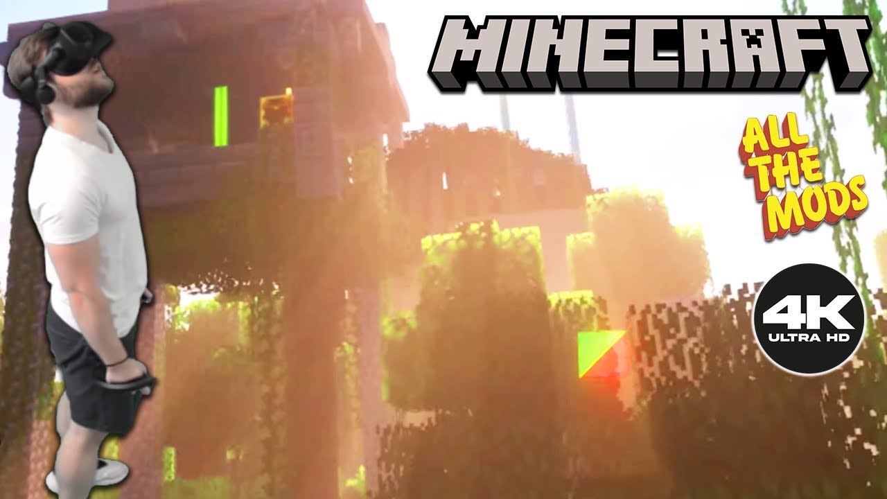 Exploring the Countryside in VR Modded Minecraft!! | Stream Highlight ...