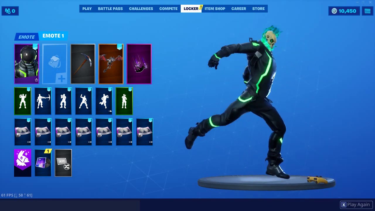 RAGE QUIT EMOTE WITH 99+ SKINS (Fortnite Battle Royale) - YouTube