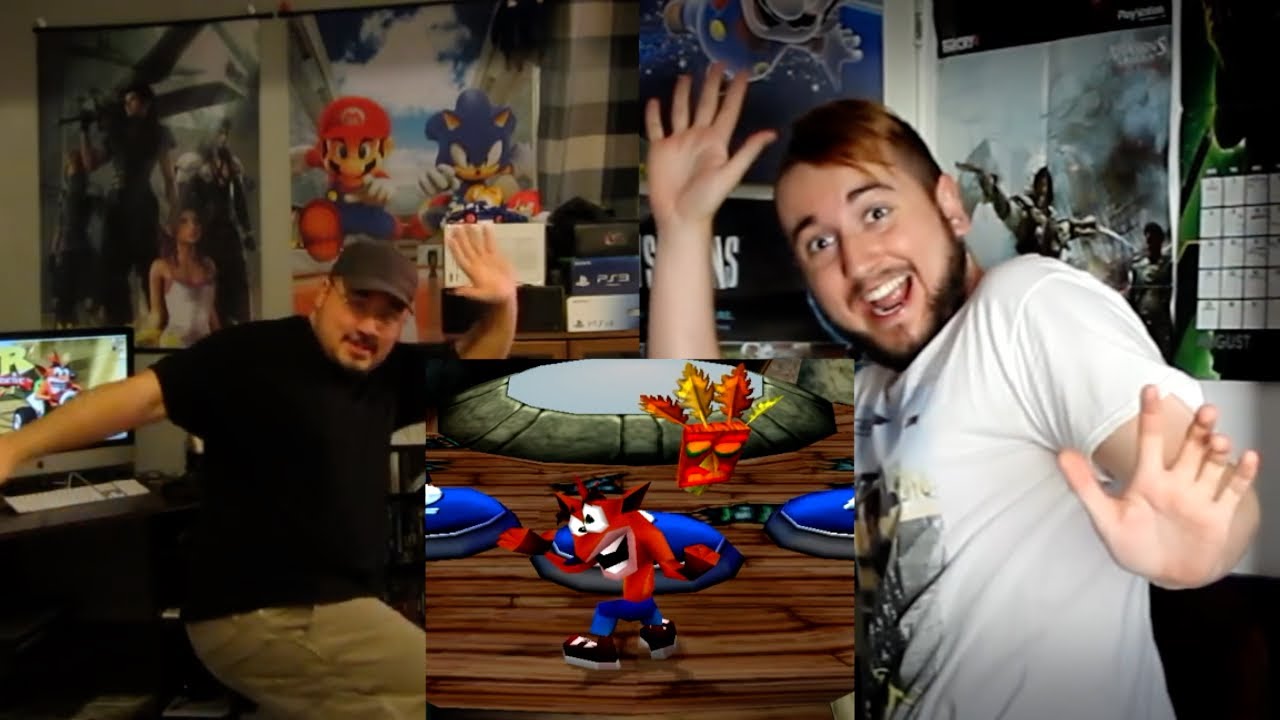 SomecallmeJohnny and Caddicarus Highlight - Crash's Victory Dance - YouTube