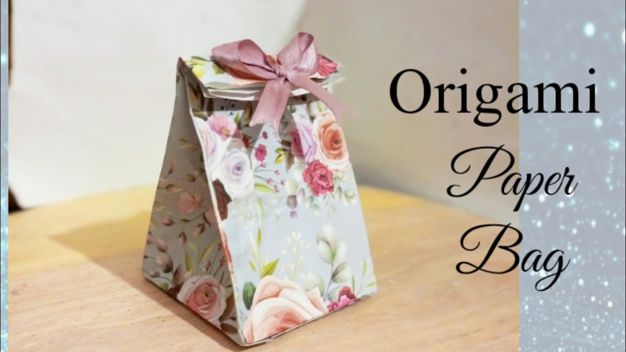 How to make a Paper Gift Bag /DIY gift bag | paper craft ideas - YouTube