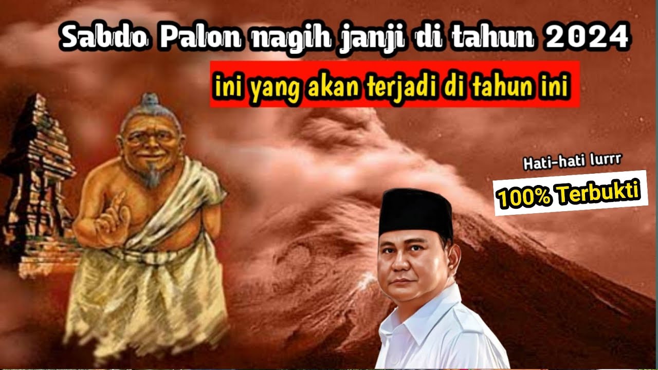 Sabdo Palon nagih janji di tahun 2024!!! Kisah tanah Jawa - YouTube