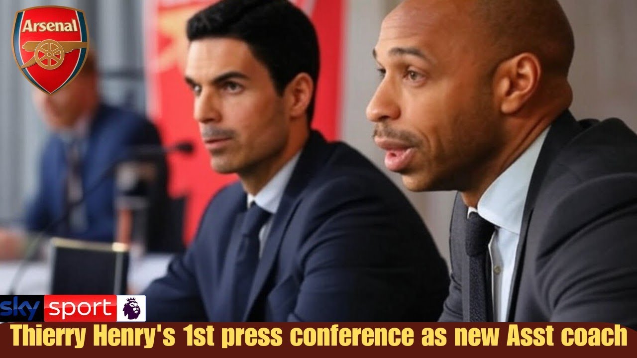 THIERRY HENRY RETURNS TO ARSENAL AS ARTETA’S RIGHT-HAND MAN! - YouTube