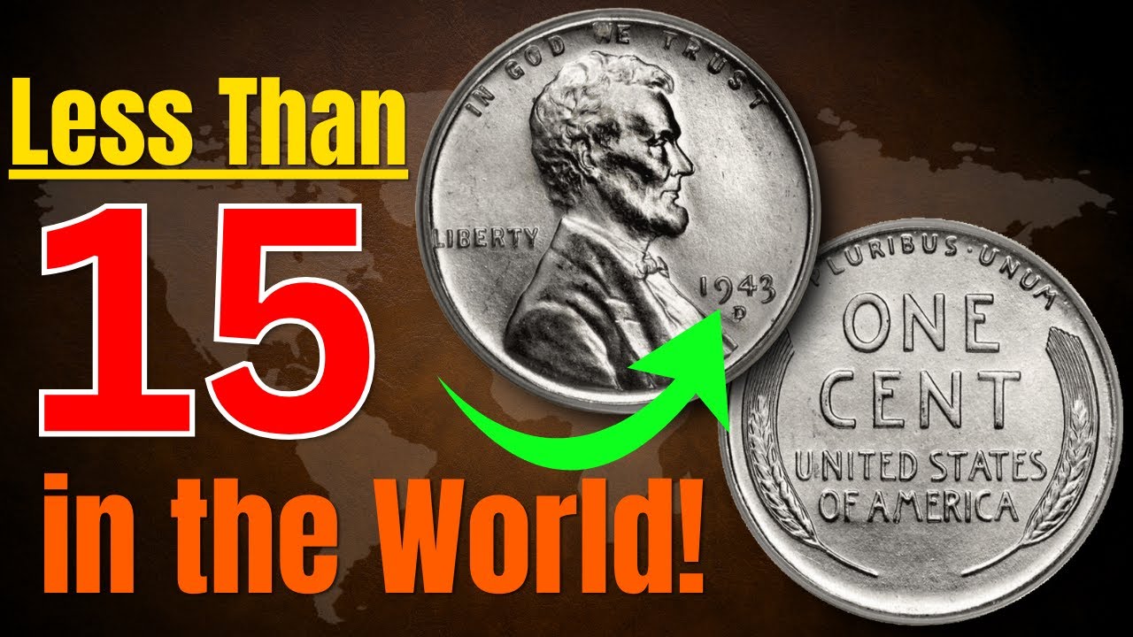 Less Than 15 Exist! 1943 Copper Penny - YouTube