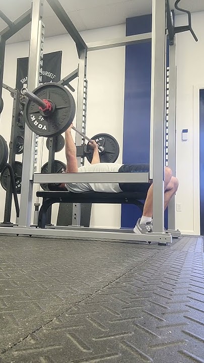 Week 14 Day 3 Tempo Bench 230 lbs - YouTube