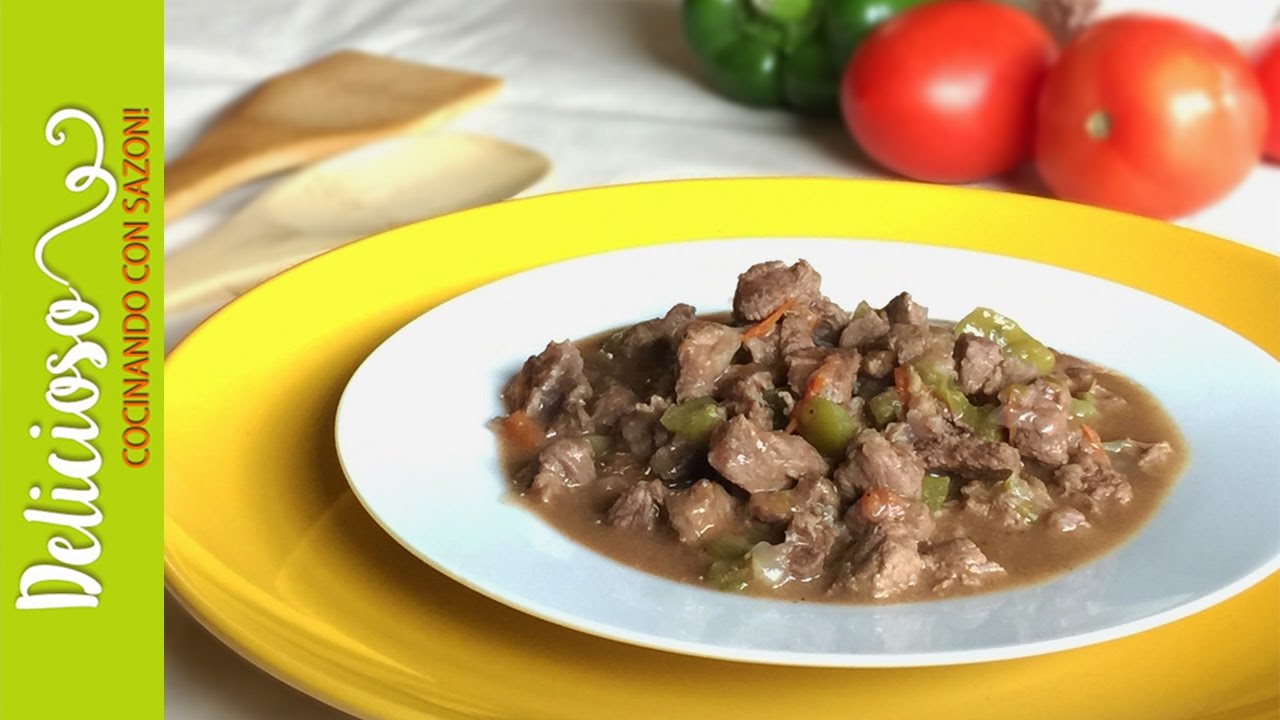 Carne Guisada Estilo Sur de Texas/South Texas Style Carne Guisada - YouTube