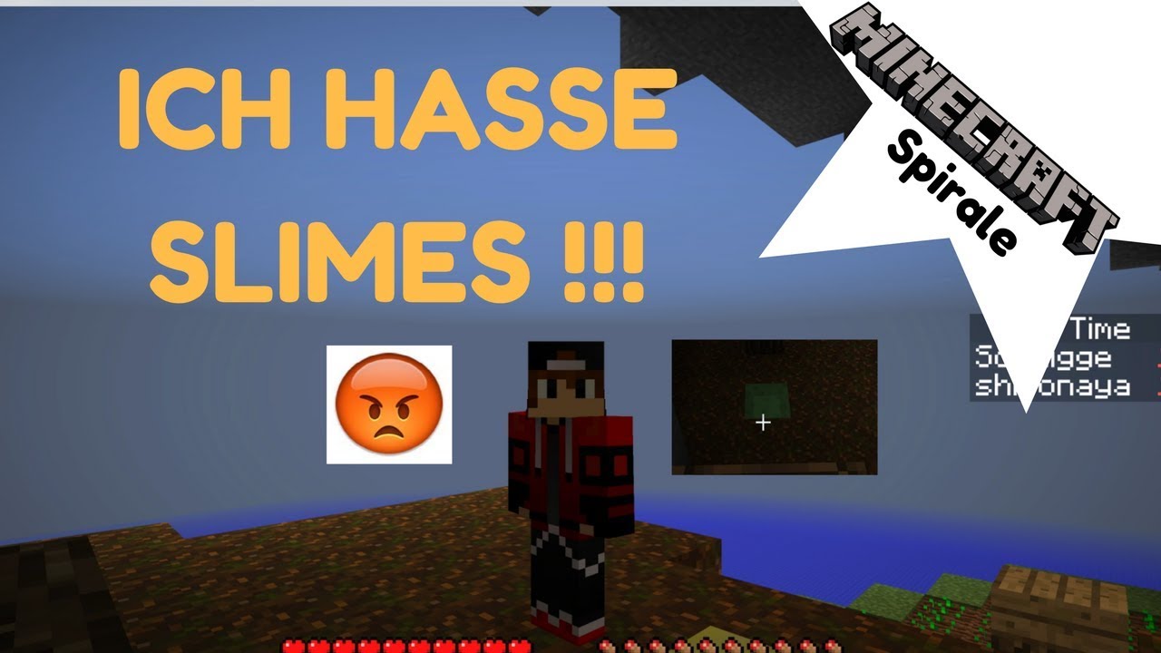 Minecraft Spirale #2 - Slimes! ICH HASSE SIE!!! - YouTube