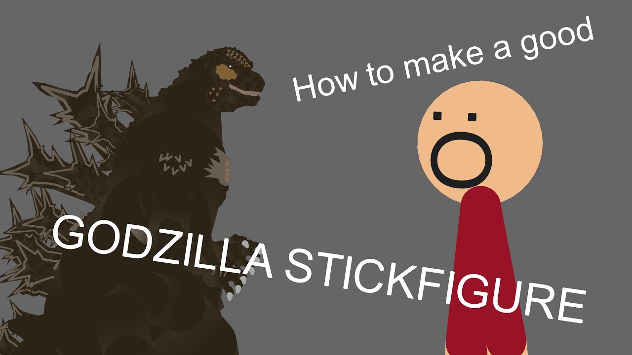 How to make a good Godzilla Stickfigure (Sticknodes Pro Tutorial) - YouTube