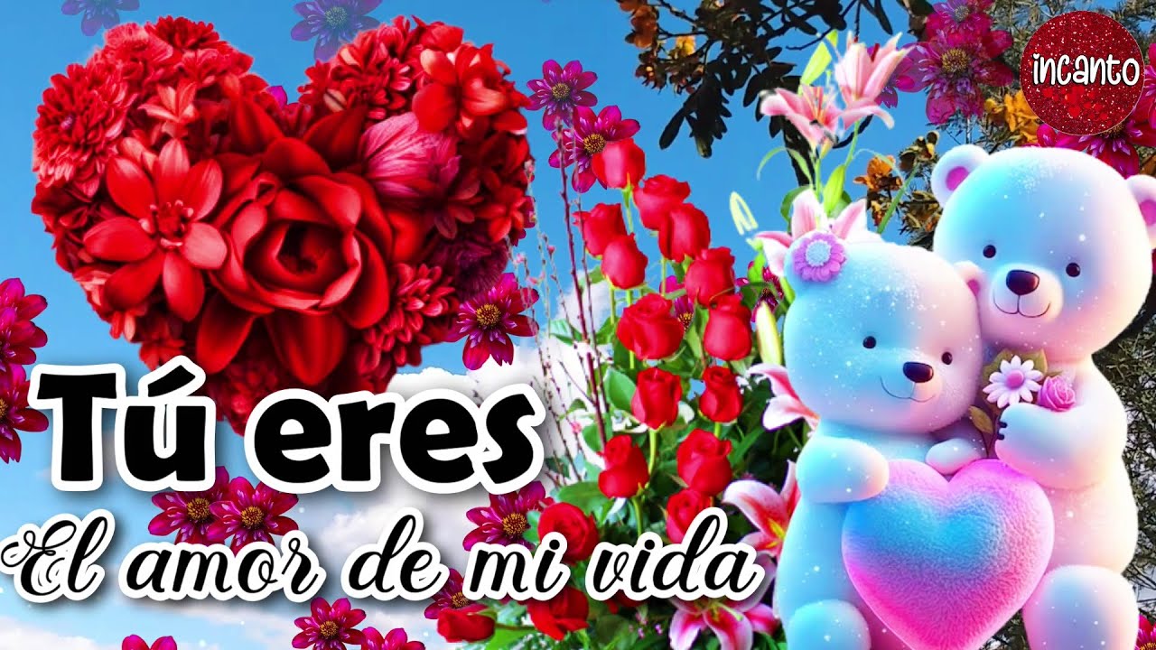 TU ERES EL AMOR DE MI VIDA ️ Te encontré y no quiero perderte Lindos ...