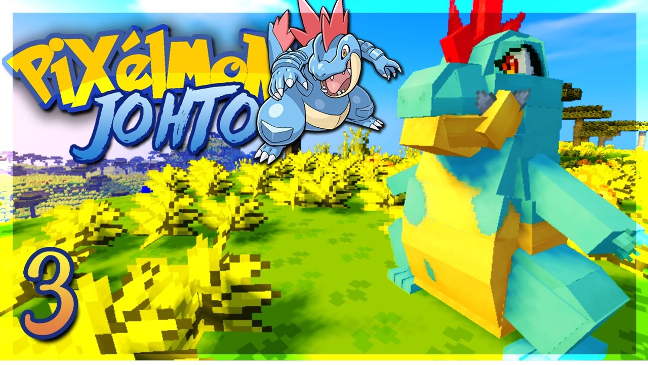 L'ÉNOOORME CROCRODIL ! PIXELMON JOHTO : Ep.3 - Pokeballers - YouTube