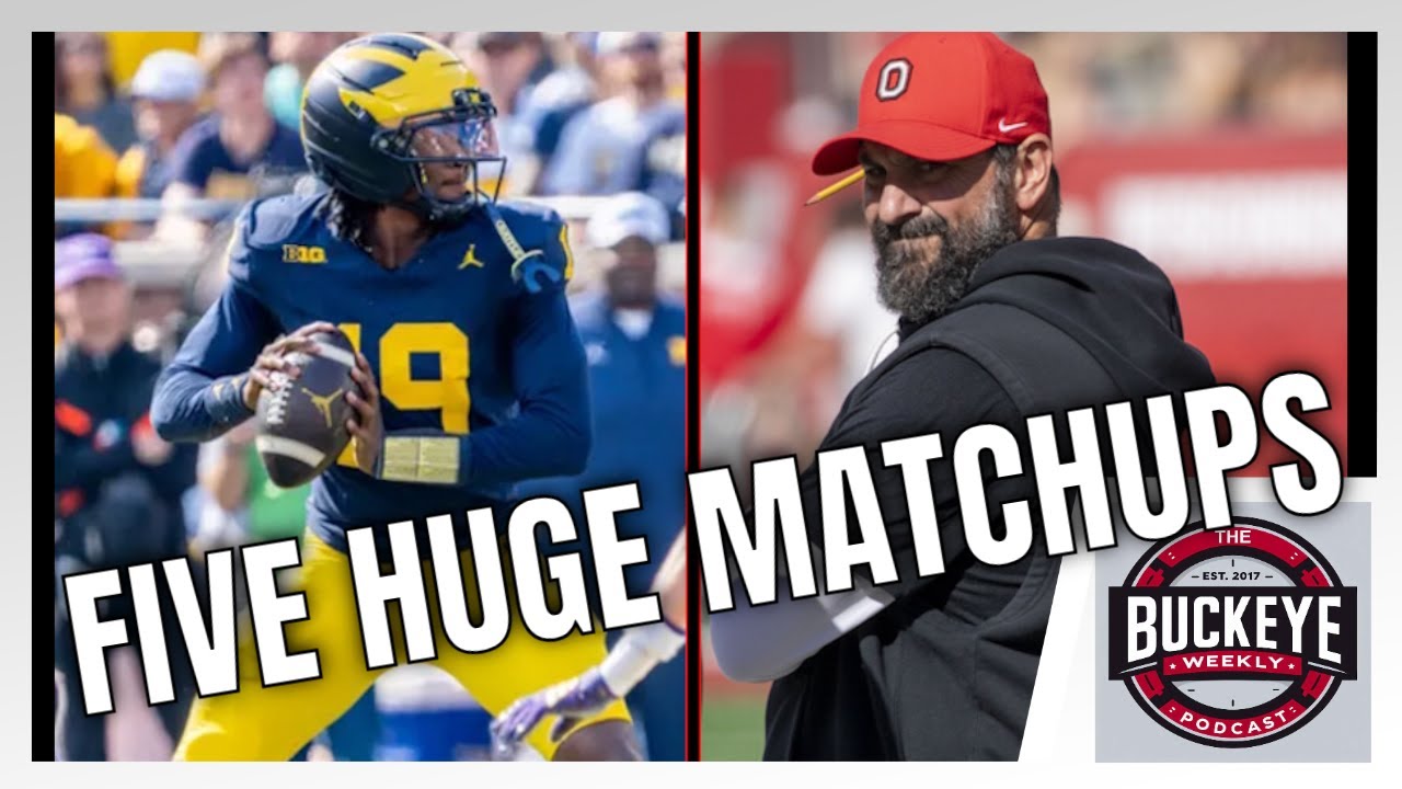The 5 Matchups That Will Decide The Ohio State-Michigan Game - YouTube
