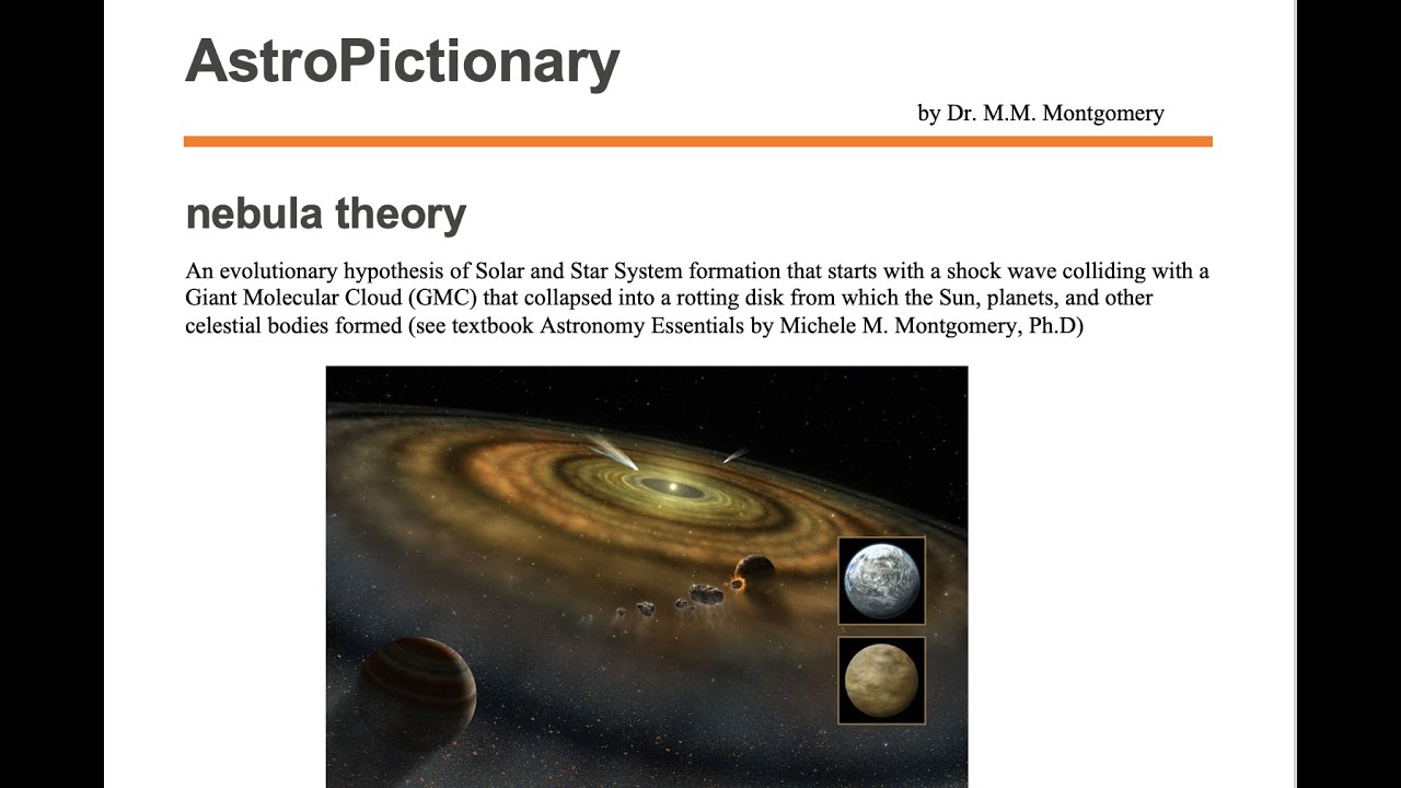 Nebula Formation Theory