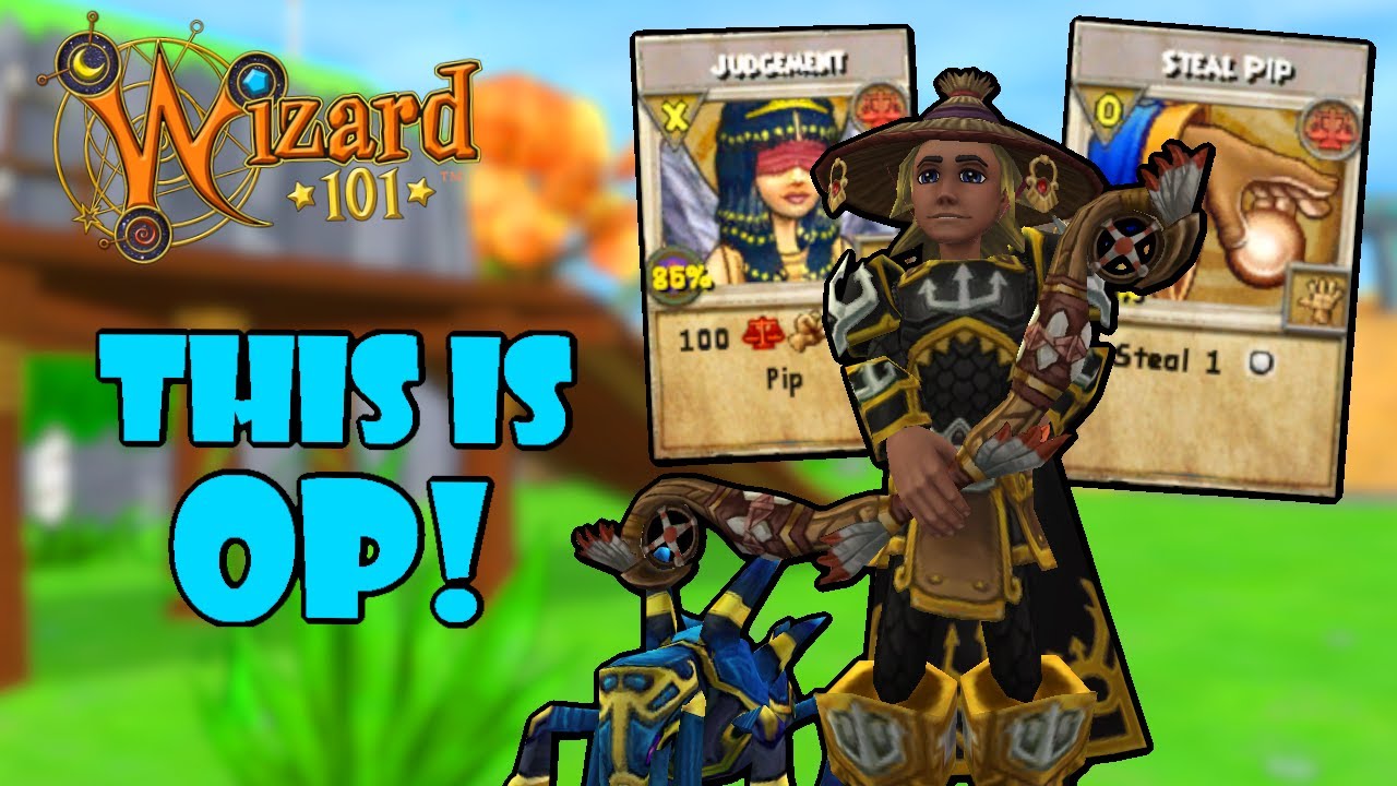 Wizard101 Max Balance PvP: This STEAL PIP JUDGEMENT Strategy Is INSANE ...