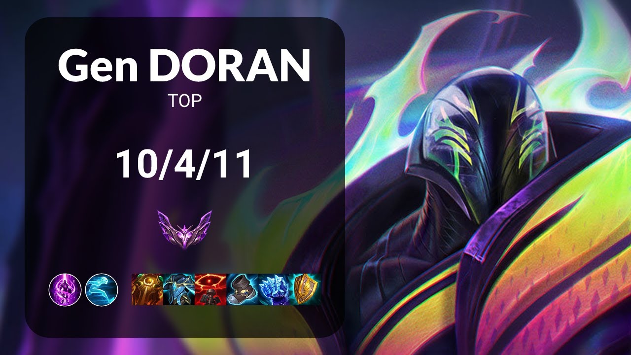 Gen Doran K'Sante vs Gwen TOP - KR Patch 13.24 - YouTube