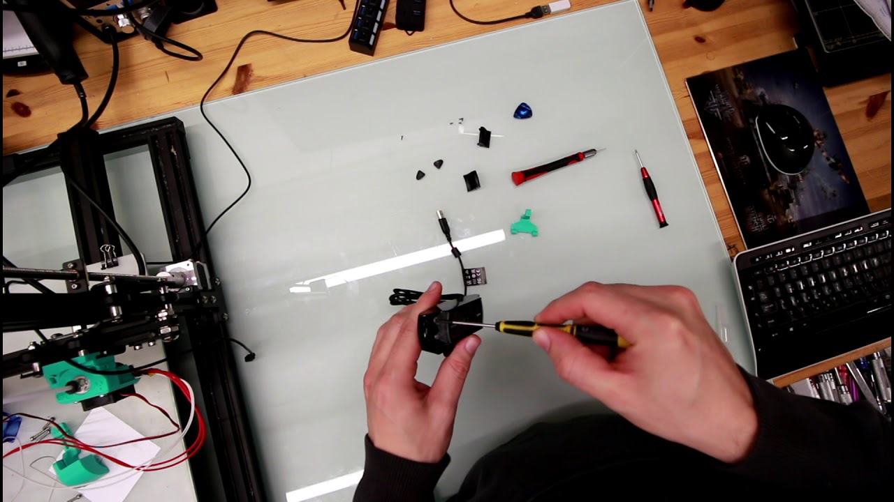 C920 Installation for the Z Axis Camera Mount - YouTube