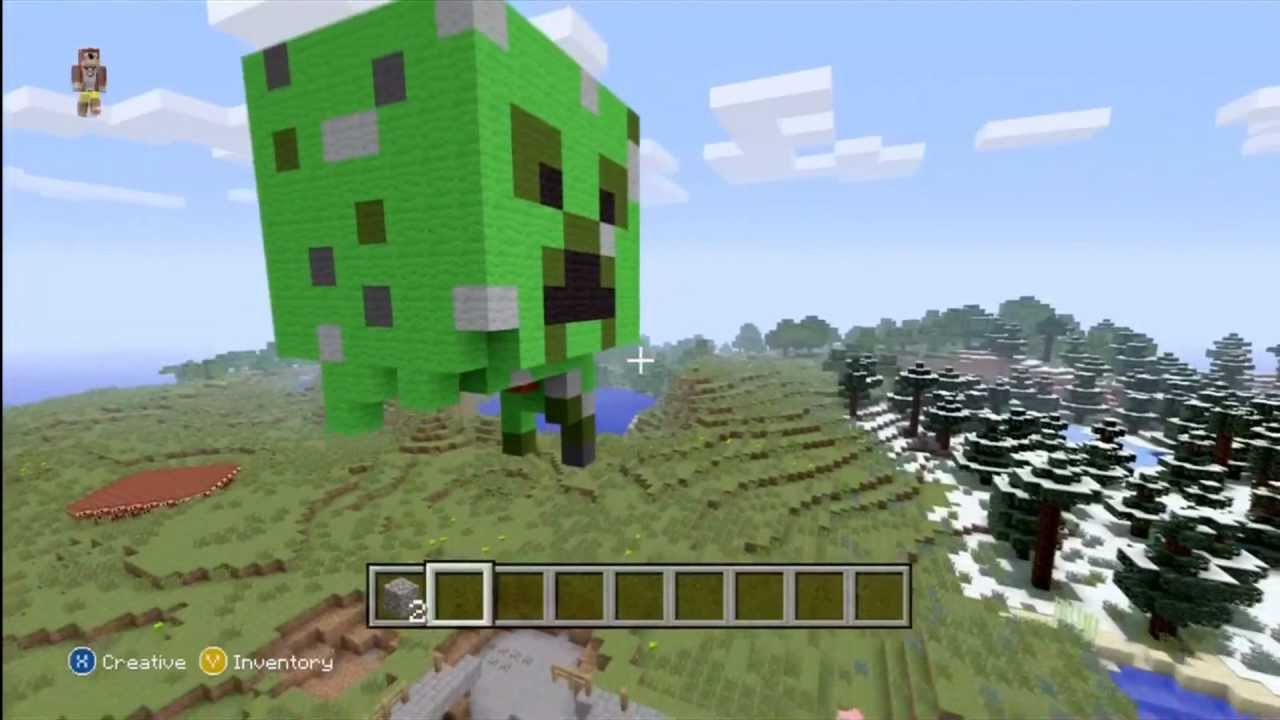 Things to do in Minecraft | Giant Creepers - YouTube