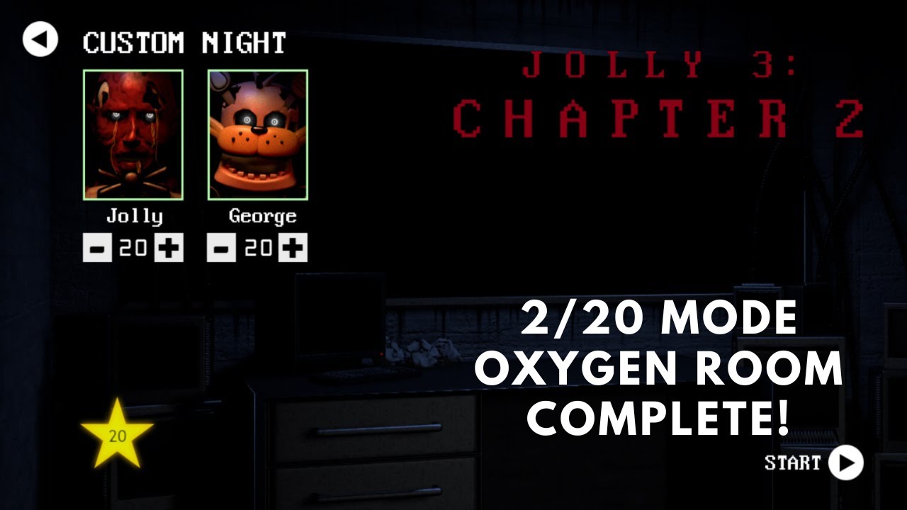 JOLLY 3: Chapter 2 | 2/20 Mode Oxyegn Room Complete! - YouTube