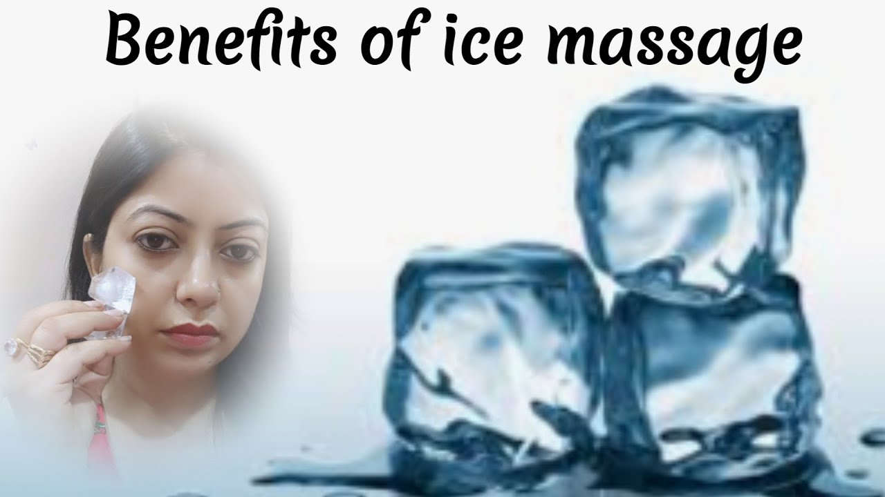 Benefits of ice massage on face || best therapy for skin tightening 👌 ...