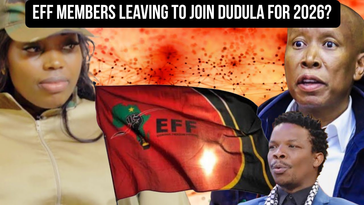 EFF MEMBERS LEAVING JULIUS MALEMA TO JOIN OPERATION DUDULA FOR 2026 ...
