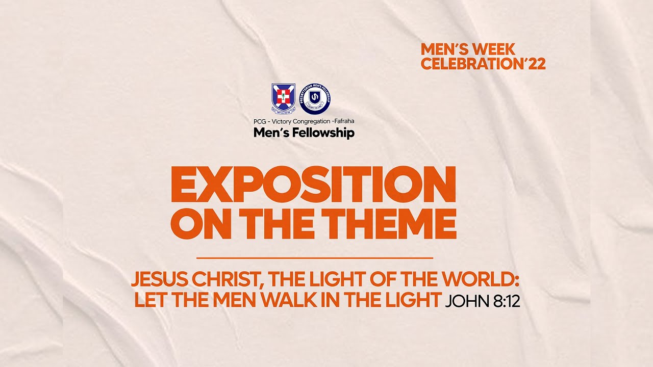 Exposition on the Theme - Men's Week Celebration - YouTube