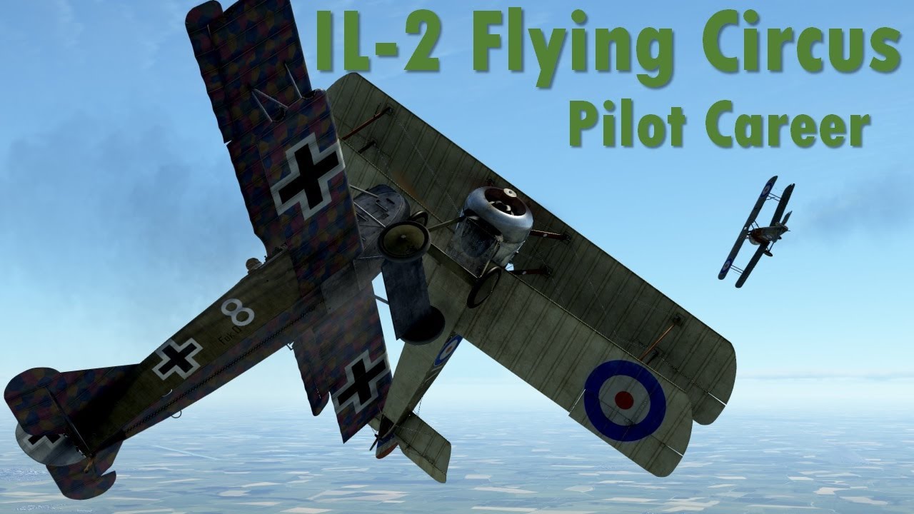IL-2 Flying Circus Vol. 2 | Free Hunt! - Kills, Collision & Crash Land ...