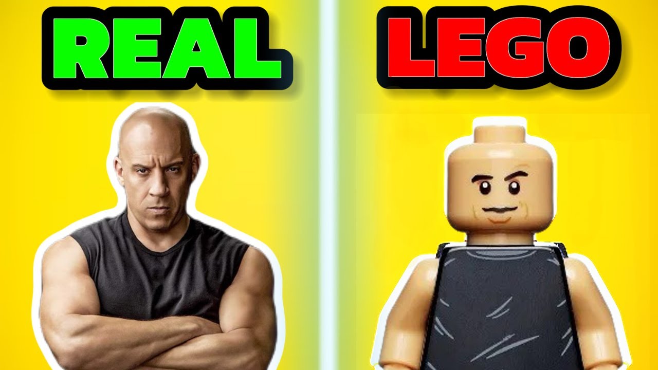 REAL PEOPLE in LEGO! - YouTube