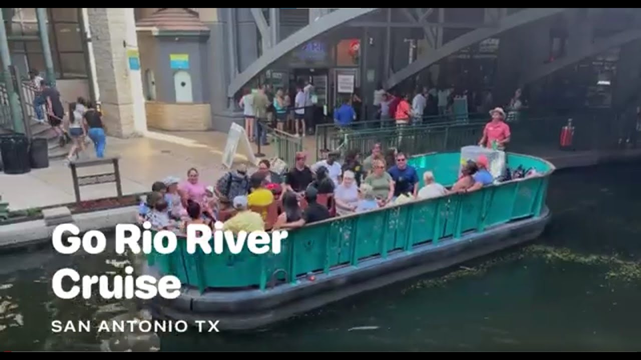 Go Rio River Cruises, San Antonio TX - YouTube