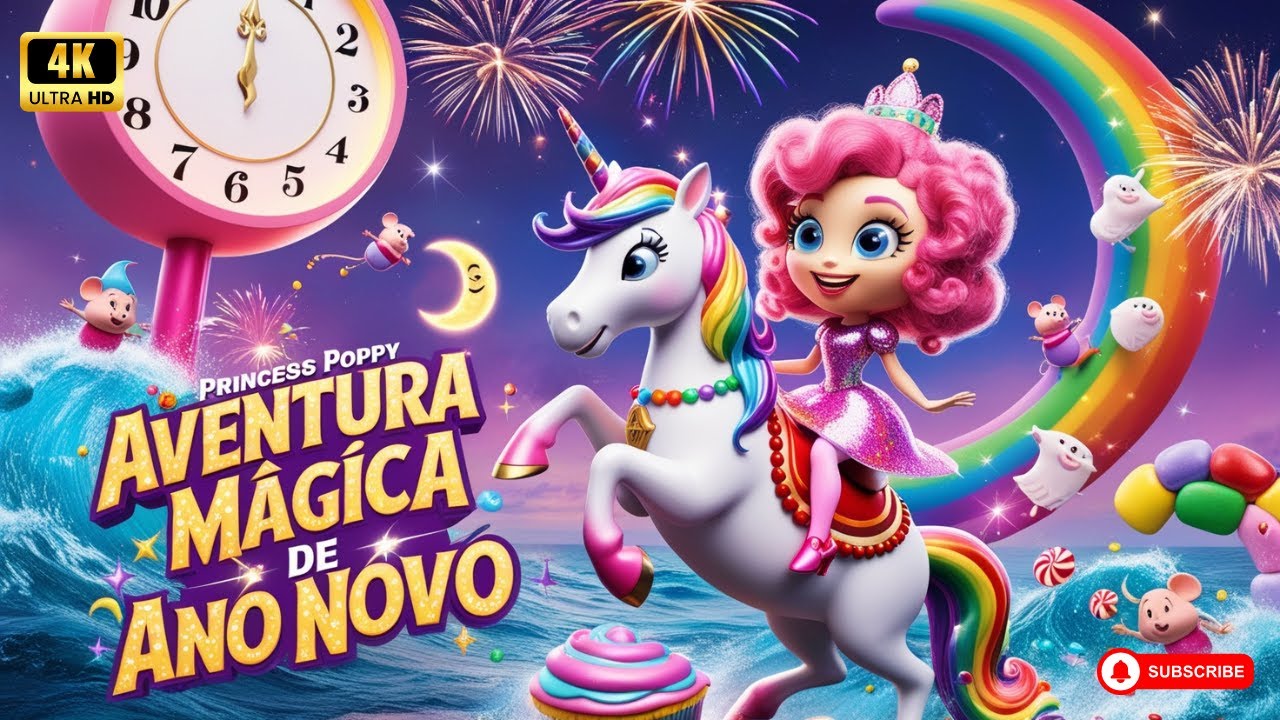 Princess Bedtime Story in English | Princess Poppy’s Magical New Year ...