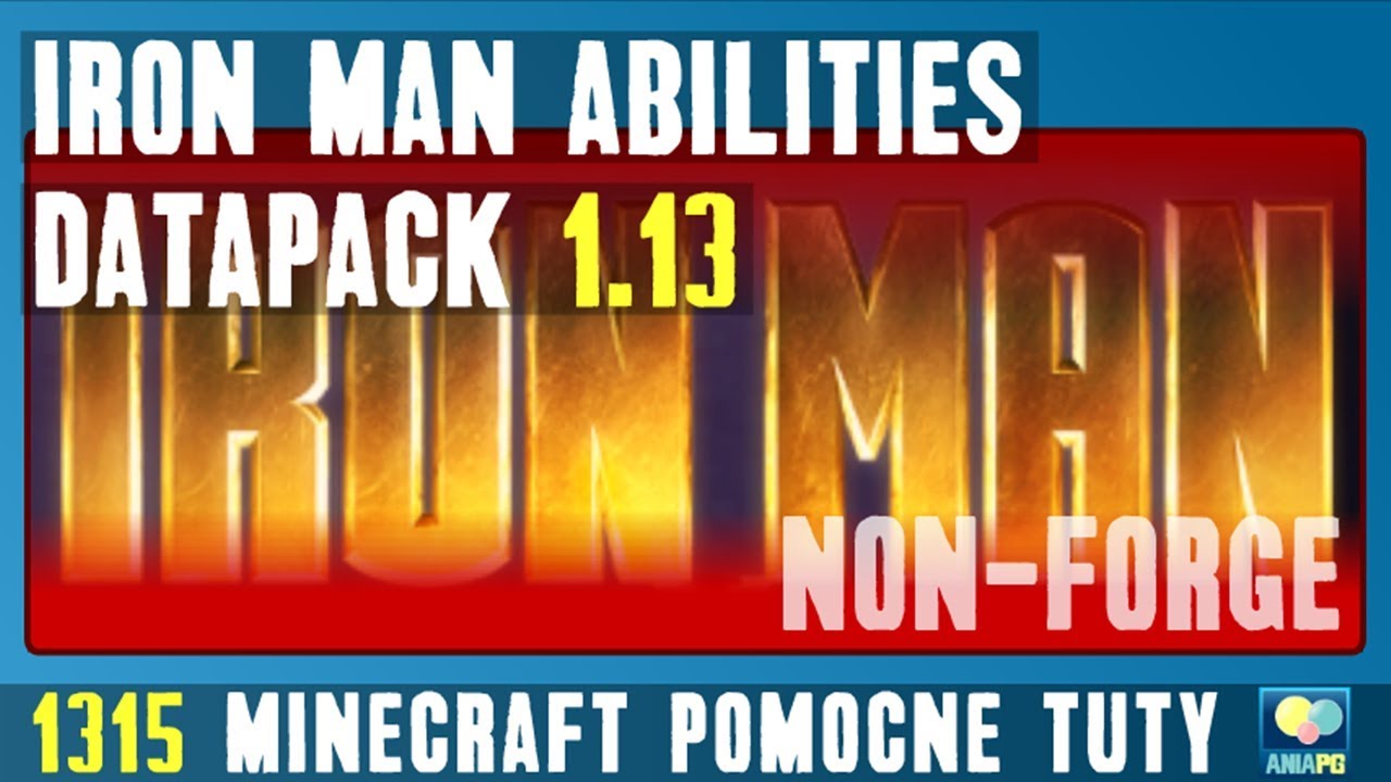 Iron Man Abilities 1.13 - Jak zainstalować datapack - PL Instalacja ...