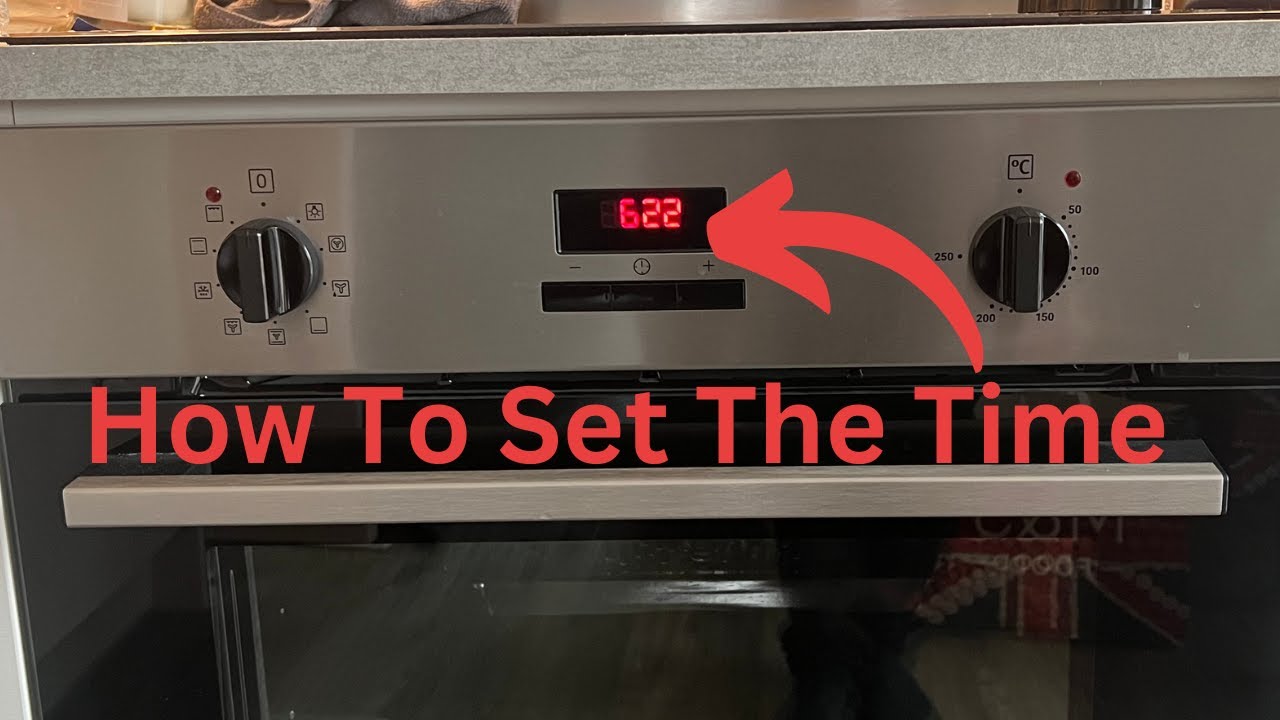How To Set The Time On A Zanussi Oven - YouTube