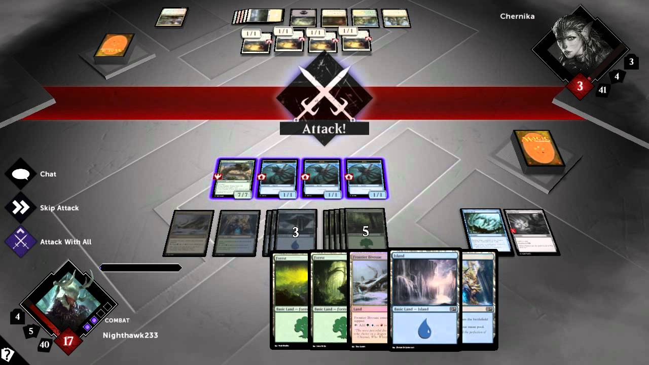 Chasm Skulking! Magic 2015 Duels of the Planeswalkers Simic Gameplay ...