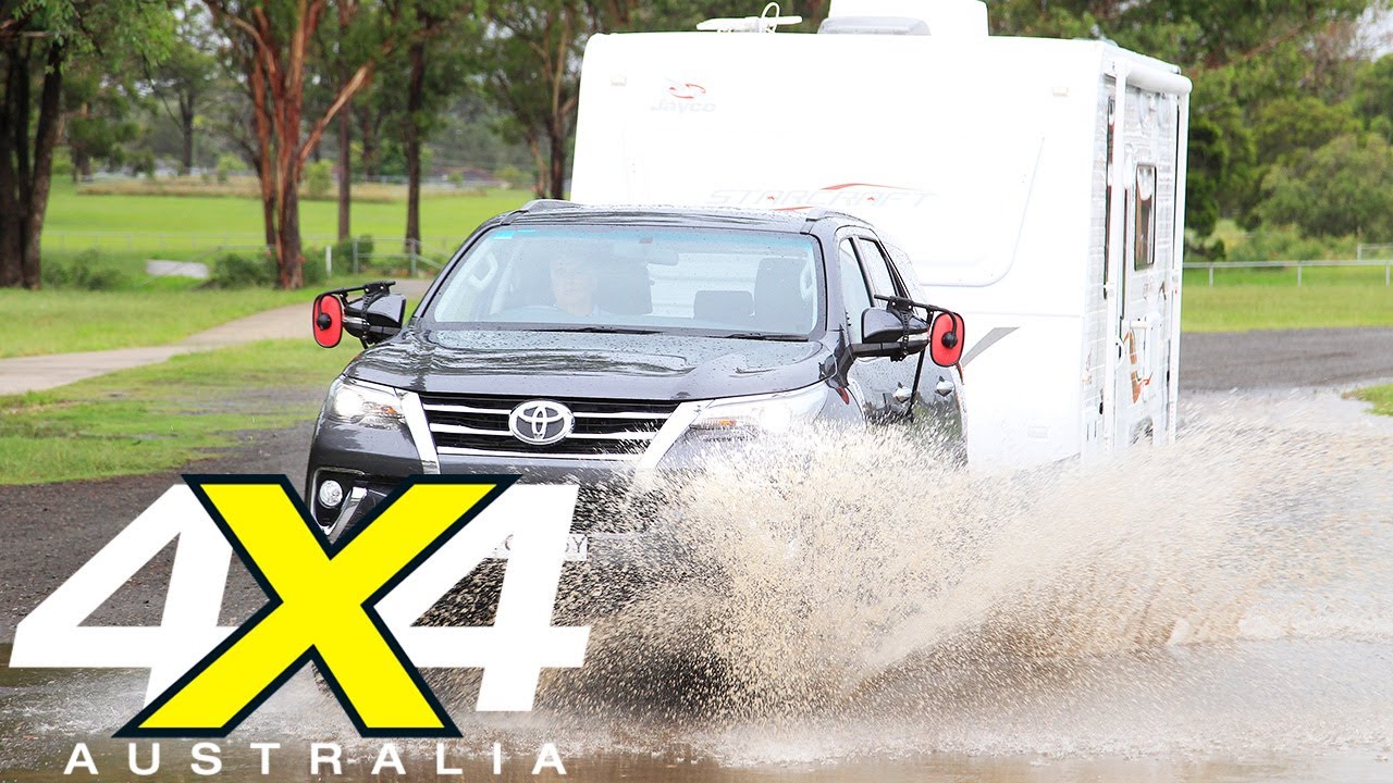 2017 Toyota Fortuner Crusade Tow Test Review | 4X4 Australia - YouTube