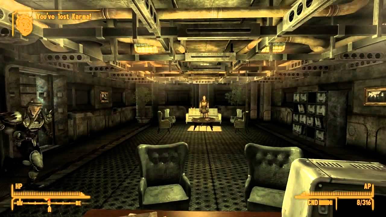 Fallout New Vegas Playthrough Part 92: Hoover Dam, Colonel Moore [720 ...