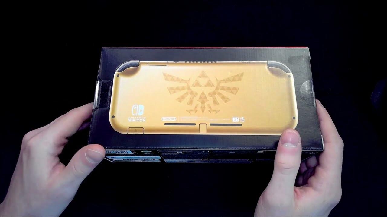 Zelda Nintendo Switch Lite - Unboxing - YouTube