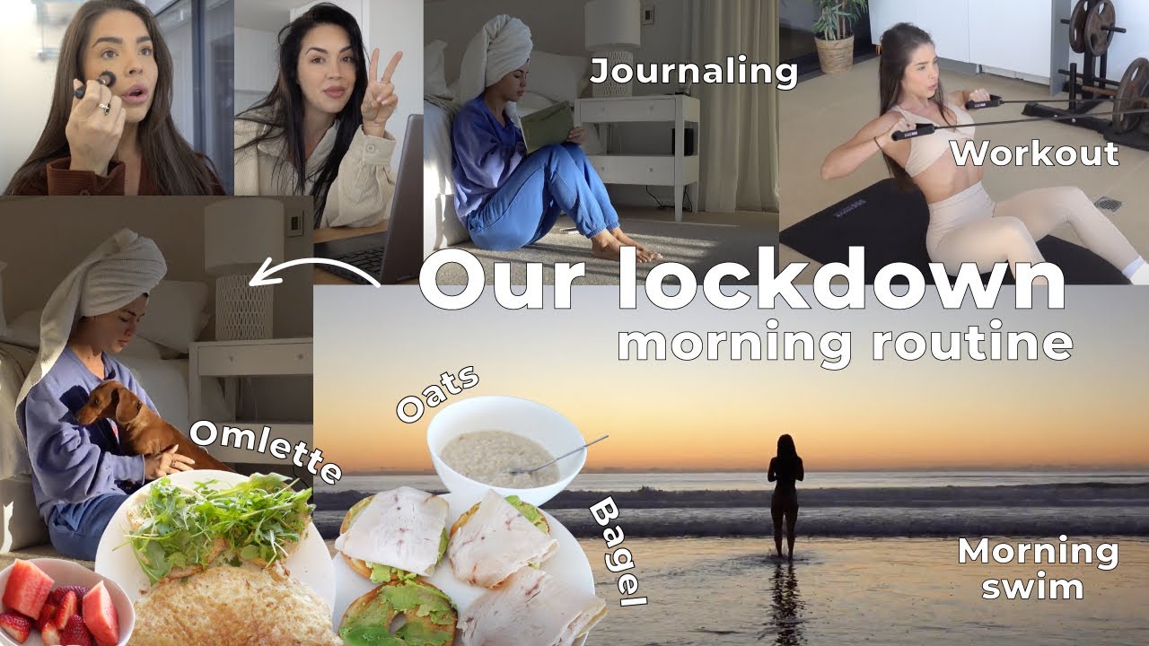 OUR LOCKDOWN MORNING ROUTINE| RACHEL & EMMA DILLON - YouTube