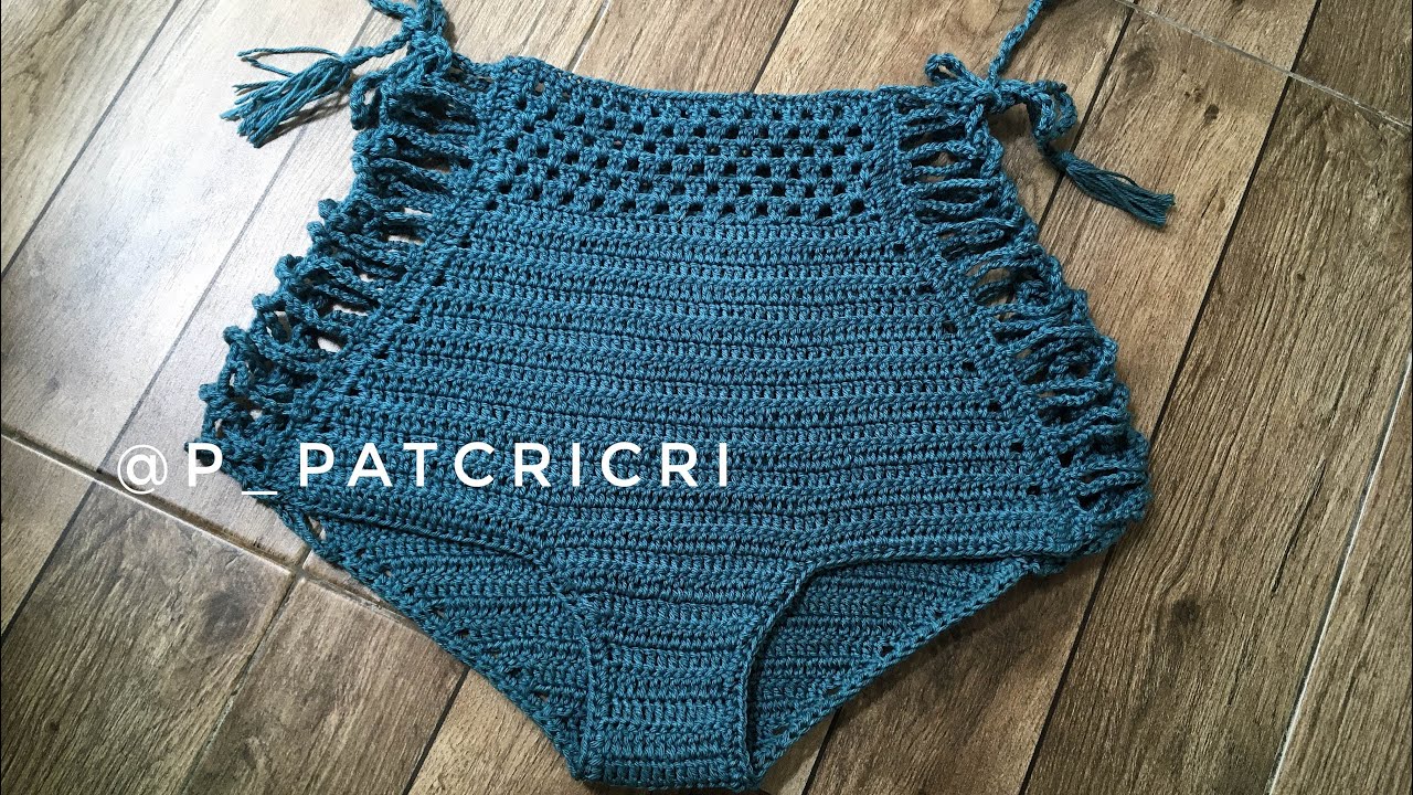 Tutorial passo a passo de bikini em crochê/ bikini crochet tutorial ...