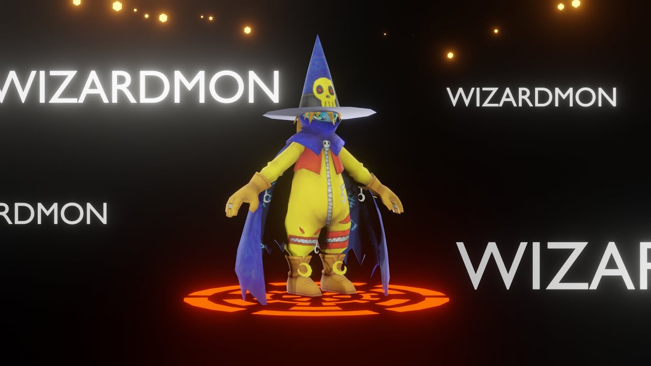 Wizardmon evolution line - YouTube