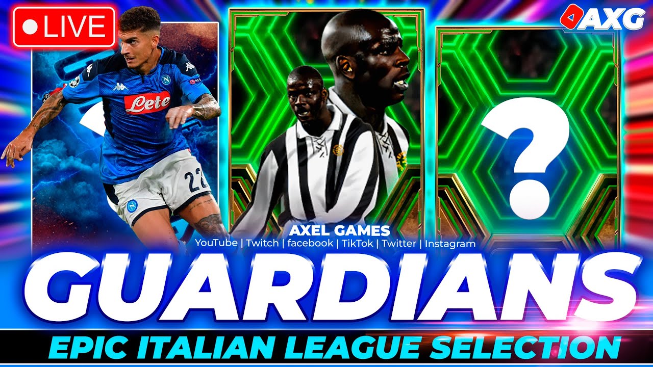 LLEGAN NUEVOS ÉPICOS 🔥 ITALIAN LEAGUE SELECTION GUARDIANS 🔥 LIVE ...