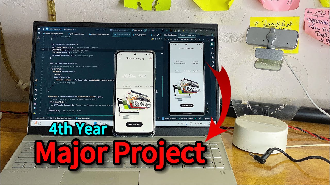 4th Year Project Mobile App & Website 😍📍|| Study Vlog || Ji Noor Ji 👨🏻‍💻 - YouTube