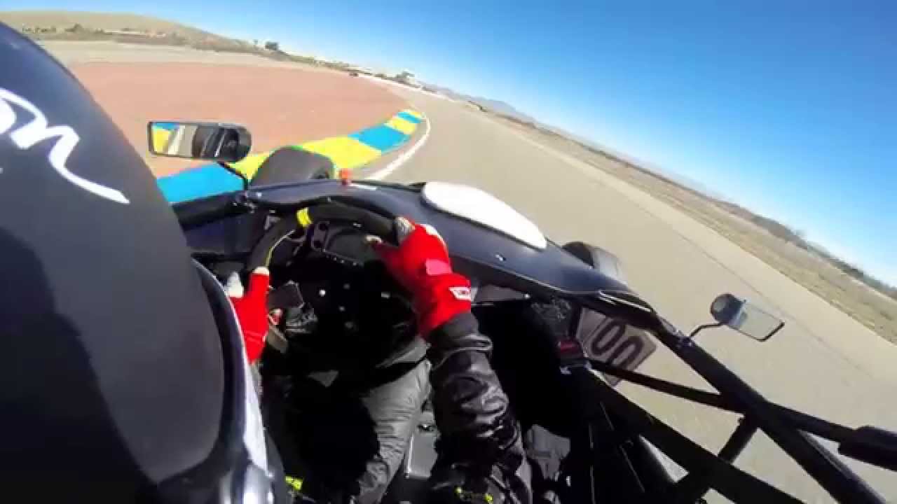 Forman Motorworks Spec Race Atom at Inde Motorsports Ranch - YouTube
