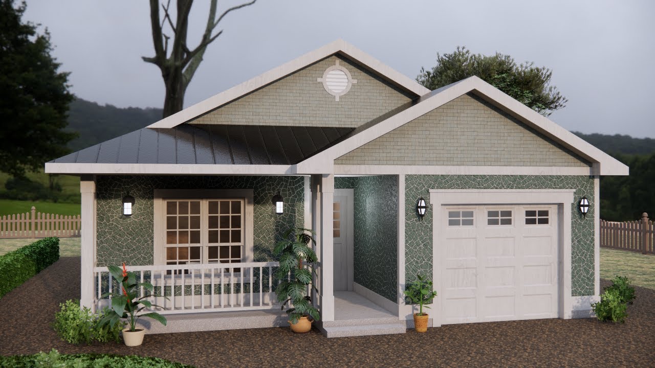 Minimalist Living: A 9x15m Simple Small Home - YouTube