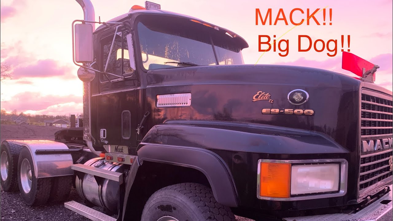 Mack CL713 E9 V8 Mudflaps Arrived!!Ride Around!! Move Cruise Liner ...