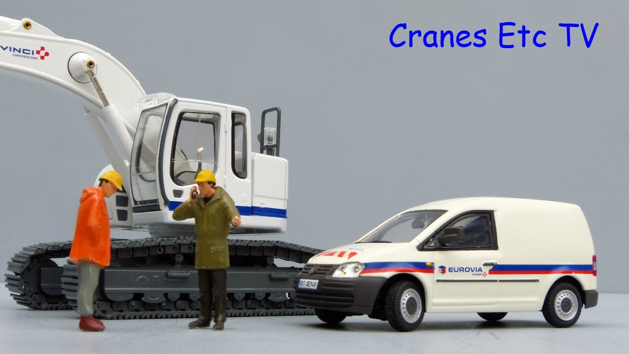 WSI Volkswagen Caddy Van 'Eurovia' by Cranes Etc TV - YouTube