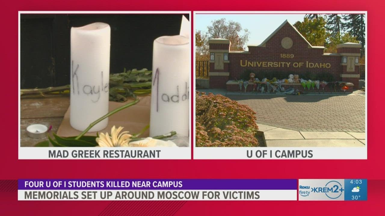 Vigil for 4 University of Idaho students killed near campus scheduled ...